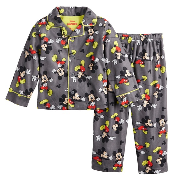 Disney | Pajamas | Boys Mickey Mouse Toddler 2 Piece Pajama Set Size 2t ...